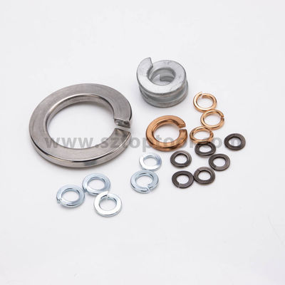 Rectangular Section Single Coil Spring Washers Din 127 Type B Hardness ...